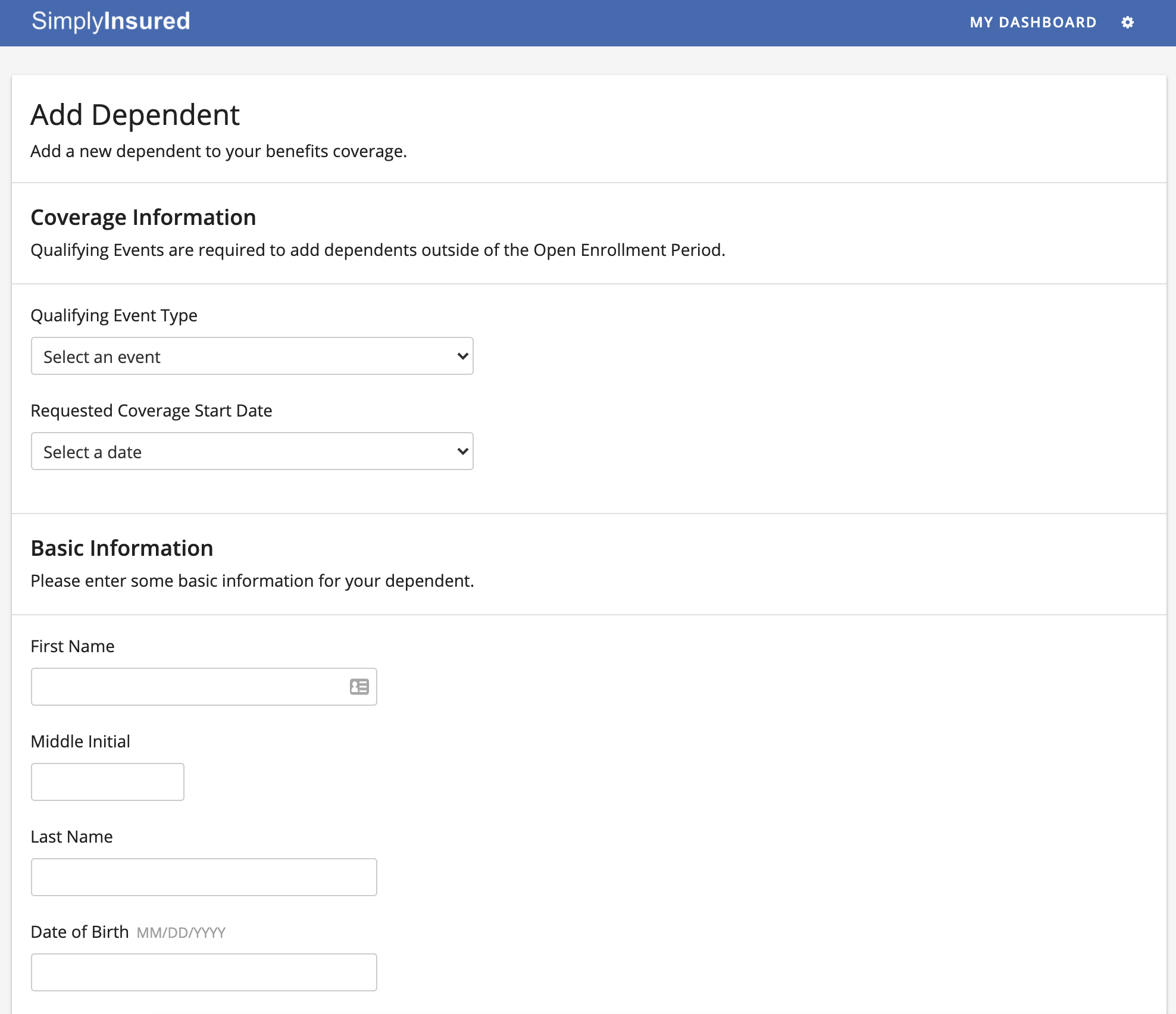 How Do I Add a Dependent to My Policy?